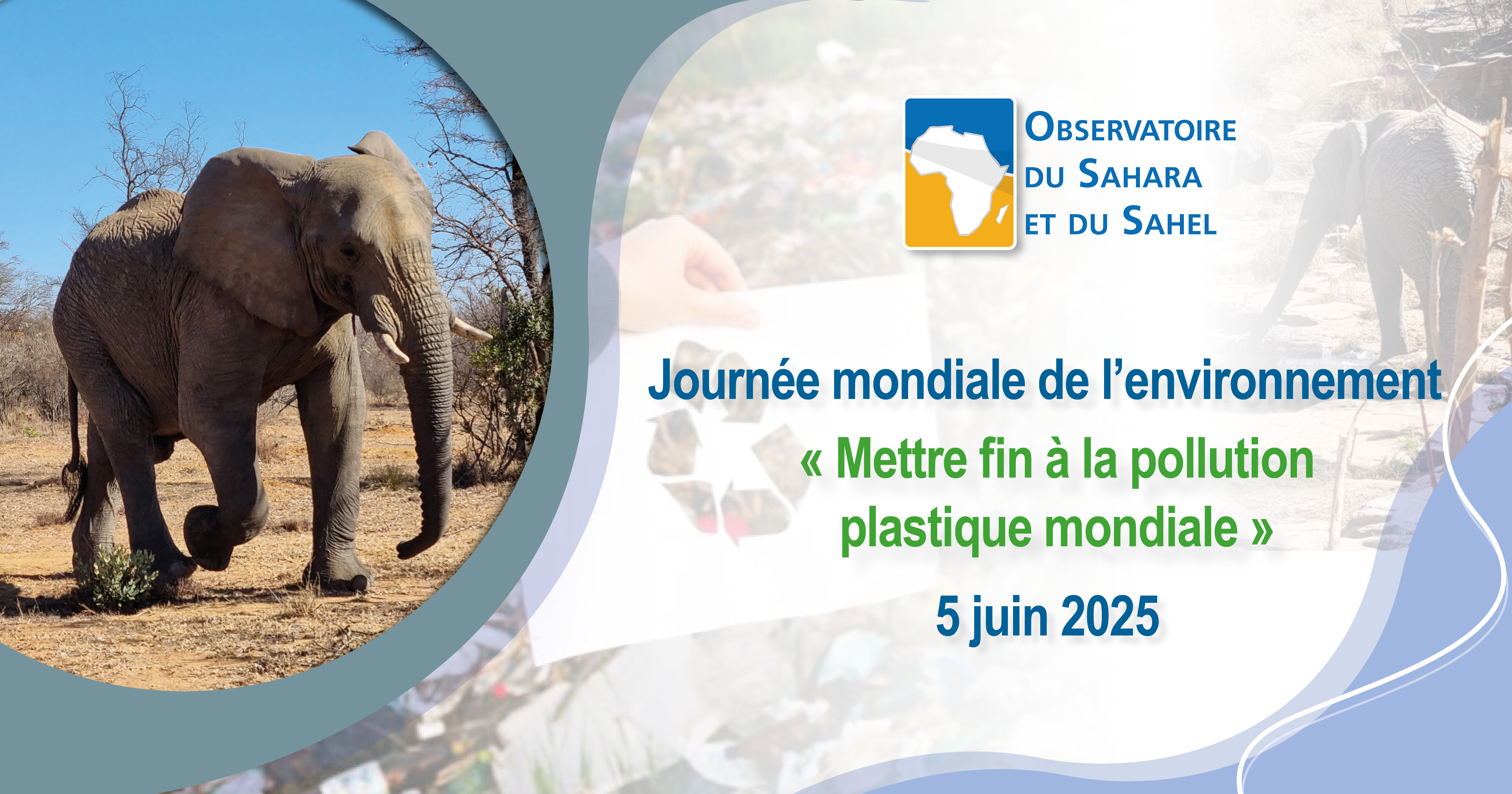 Journée mondiale de l’environnement 5 juin 2025 – « Mettre fin à la pollution plastique mondiale ...